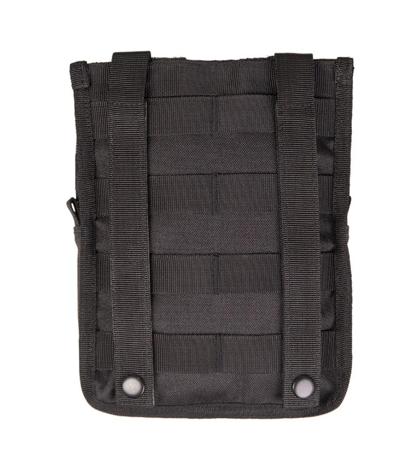 Mil-Tec Laser Cut MOLLE iso yleistasku - musta - MilGear