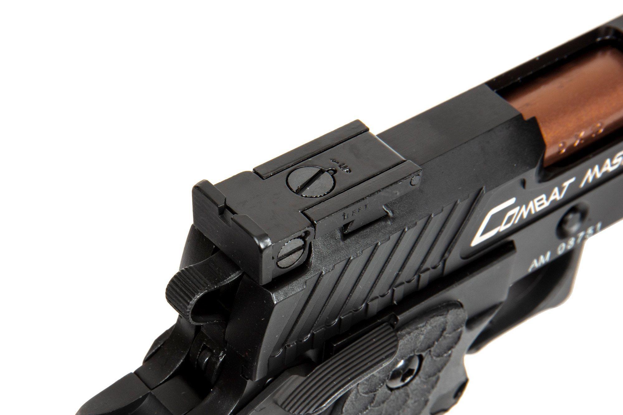 Army Armament R601 JW3 TTI Combat Master GBB - musta - MilGear