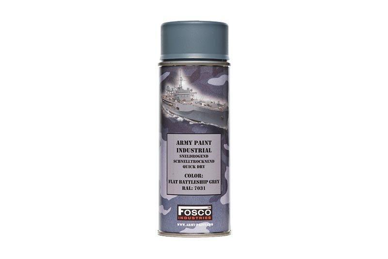 Fosco camo spray-maali 400ml, Battleship Grey RAL 7031 - MilGear