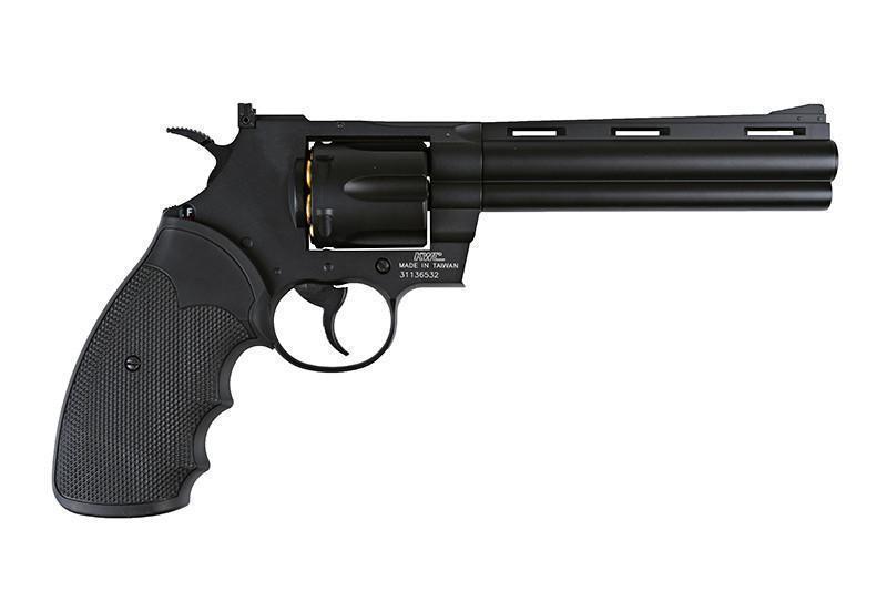 KWC 6" Colt Python 357 CO2 revolveri, metallinen - MilGear