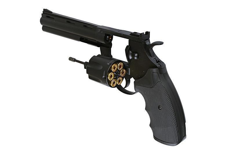 KWC 6" Colt Python 357 CO2 revolveri, metallinen - MilGear