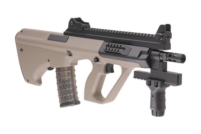 Snow Wolf AUG A3 CQB Tactical sähköase - TAN - MilGear