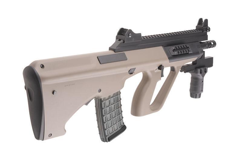 Snow Wolf AUG A3 CQB Tactical sähköase - TAN - MilGear